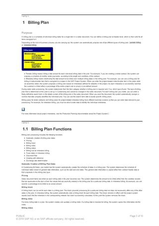 Billing plan sap help | PDF | Credit Cards | Personal Debt