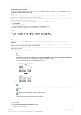 Billing plan sap help | PDF | Credit Cards | Personal Debt