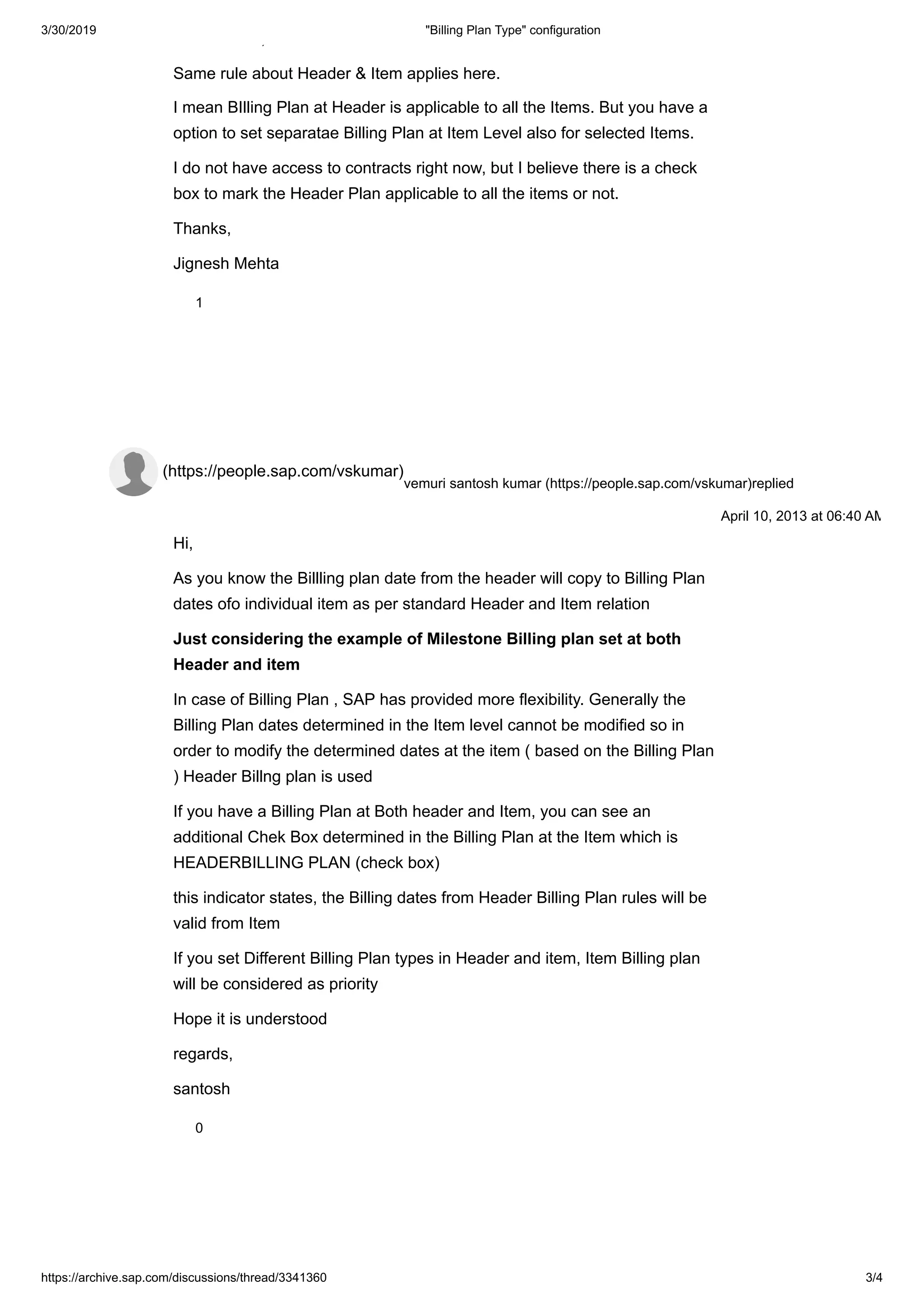 Billing plan type configuration | PDF