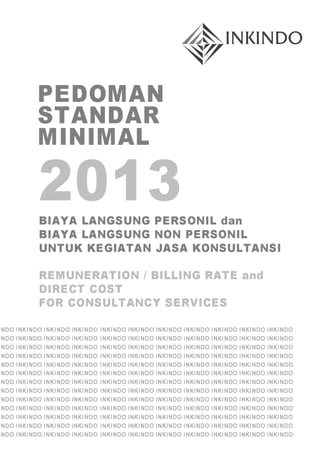 Billing rate inkindo_2013 | PDF
