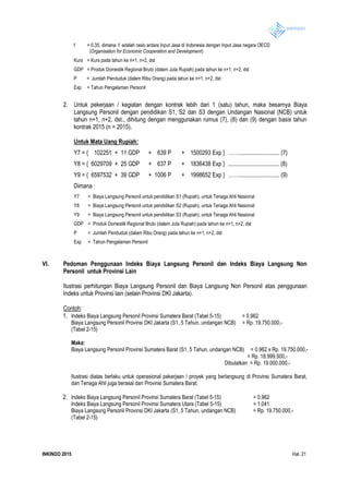 Billing rate inkindo_2015 | PDF