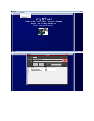 Billing software | PDF