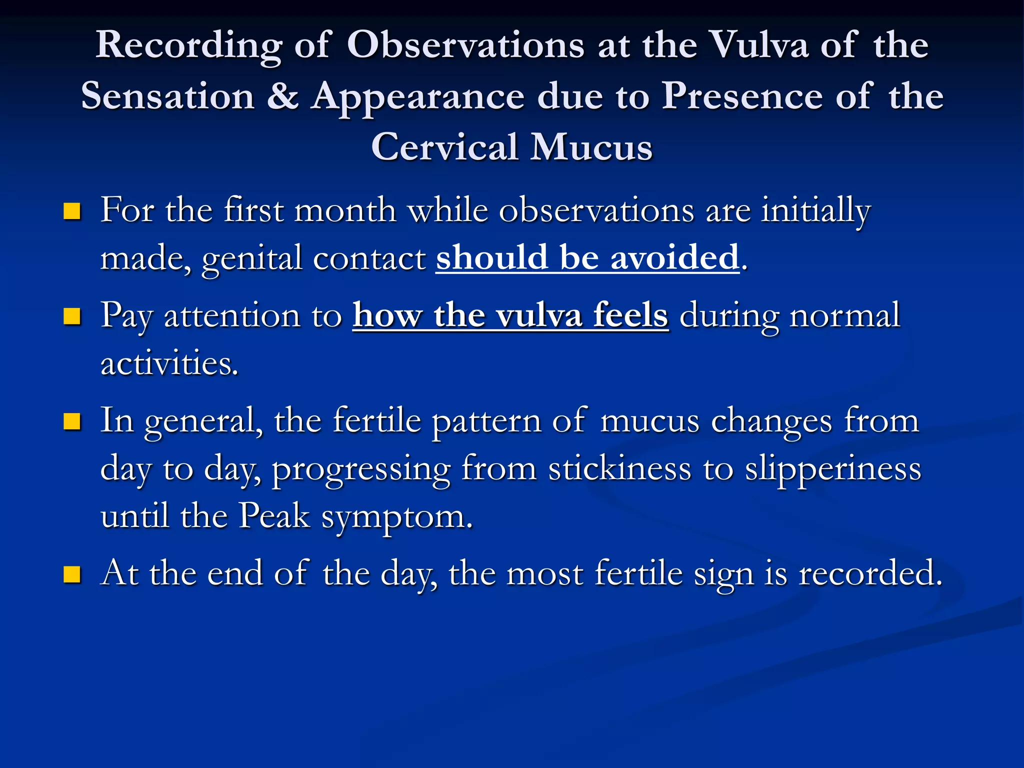 Billings Ovulation Method.ppt