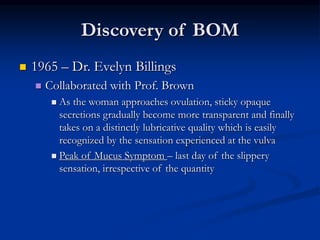 Billings Ovulation Method.ppt