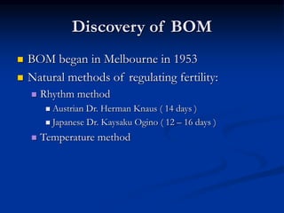 Billings Ovulation Method.ppt