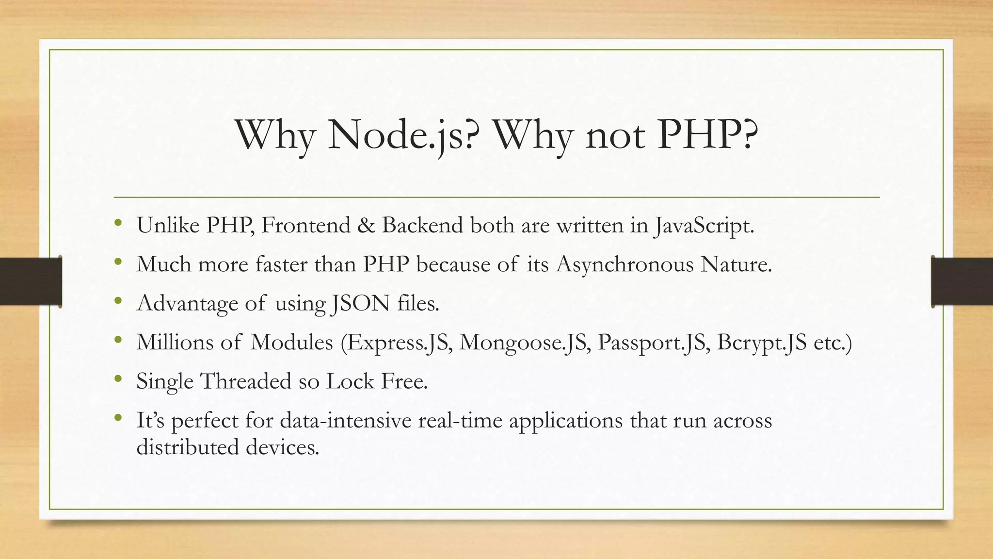 Billing system using node Presentation | PPTX