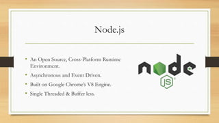 Billing system using node Presentation | PPTX