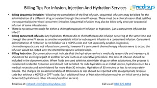 Billing Tips For Infusion, Injection And Hydration Services.pptx | First Aid | Injuries
