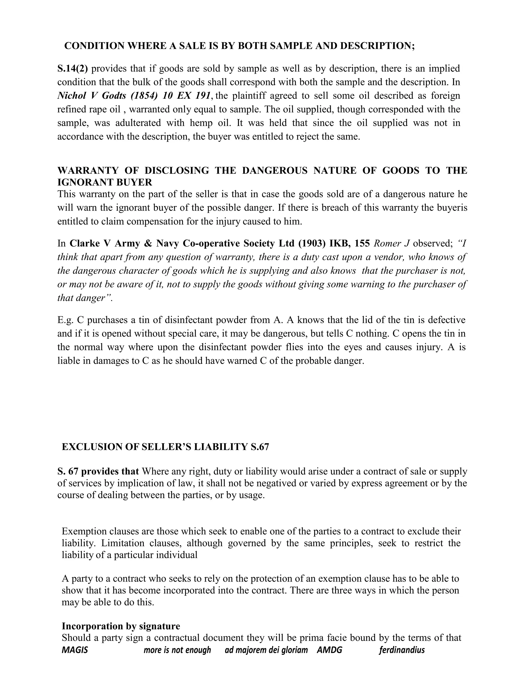 BILLION SALE OF GOODS IN UGANDA UNIVERSITY pdf | PDF