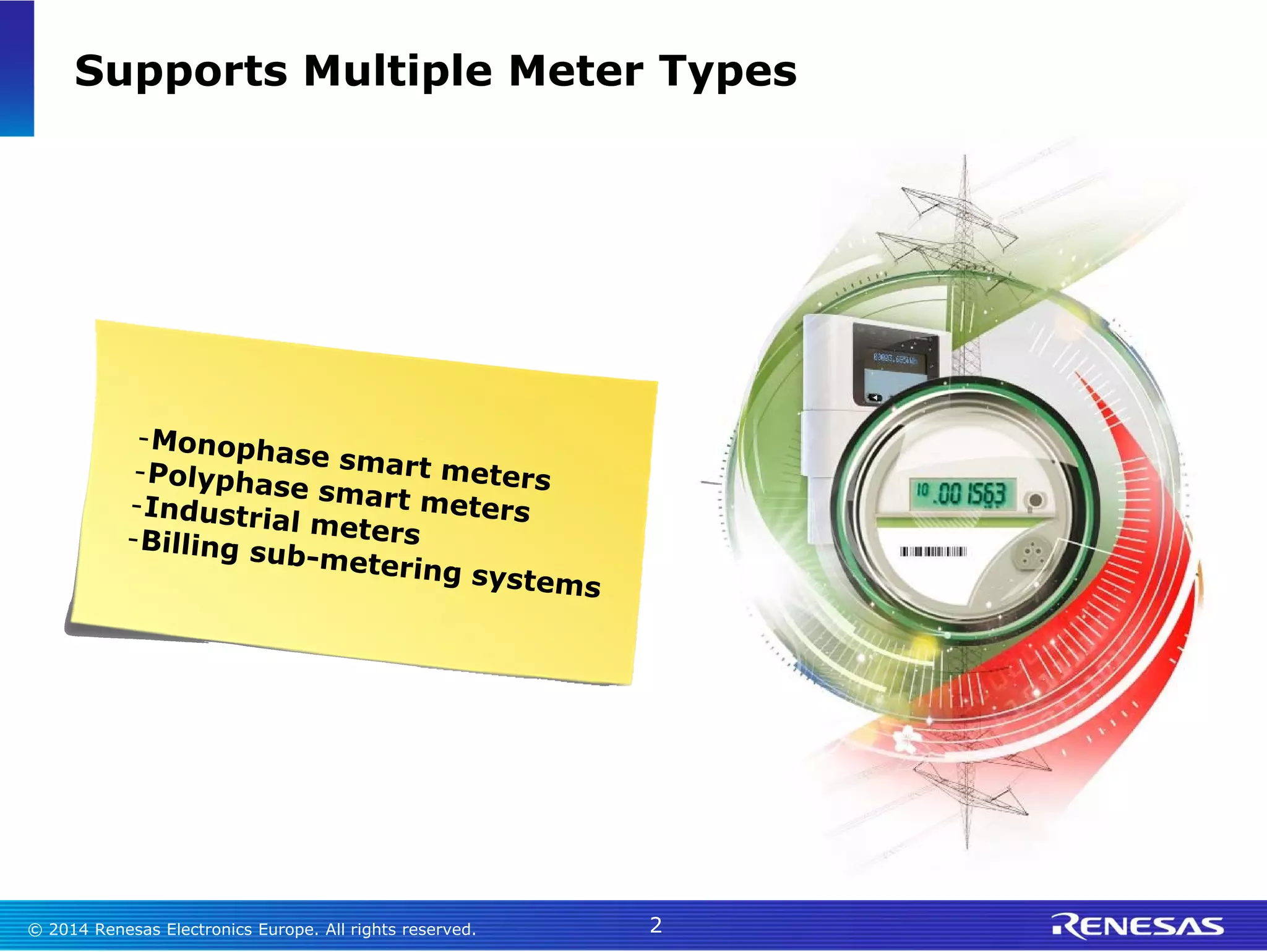 10 Reasons to use the Renesas RX21A integrated billing meter solution kit | PDF | Computer ...