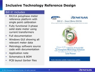 10 Reasons to use the Renesas RX21A integrated billing meter solution kit | PDF | Computer ...