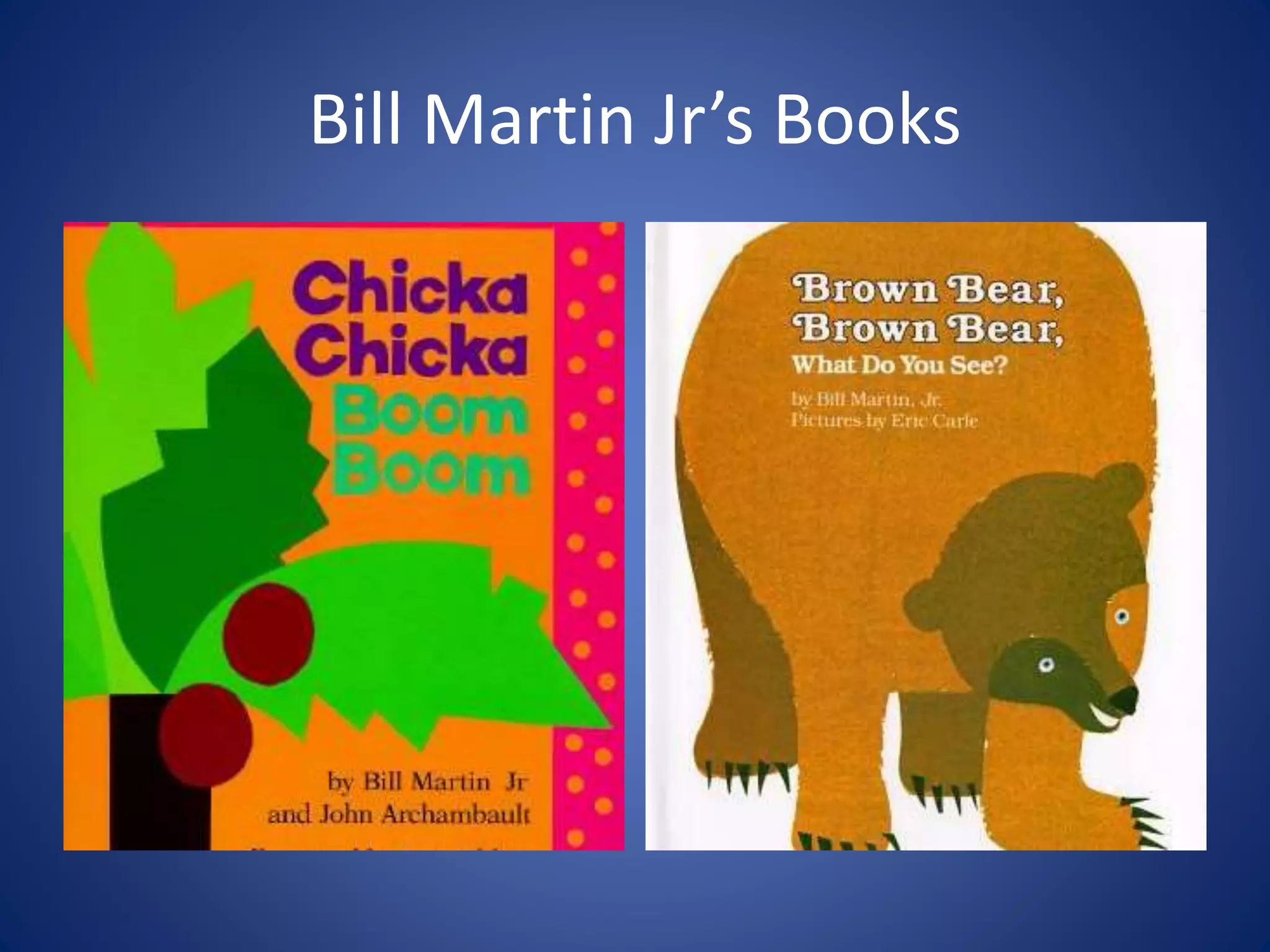 Bill Martin Jr Award | PPT | Free Download