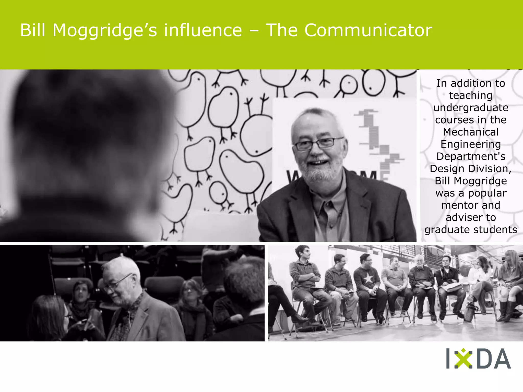 A tribute Bill Moggridge | PPTX