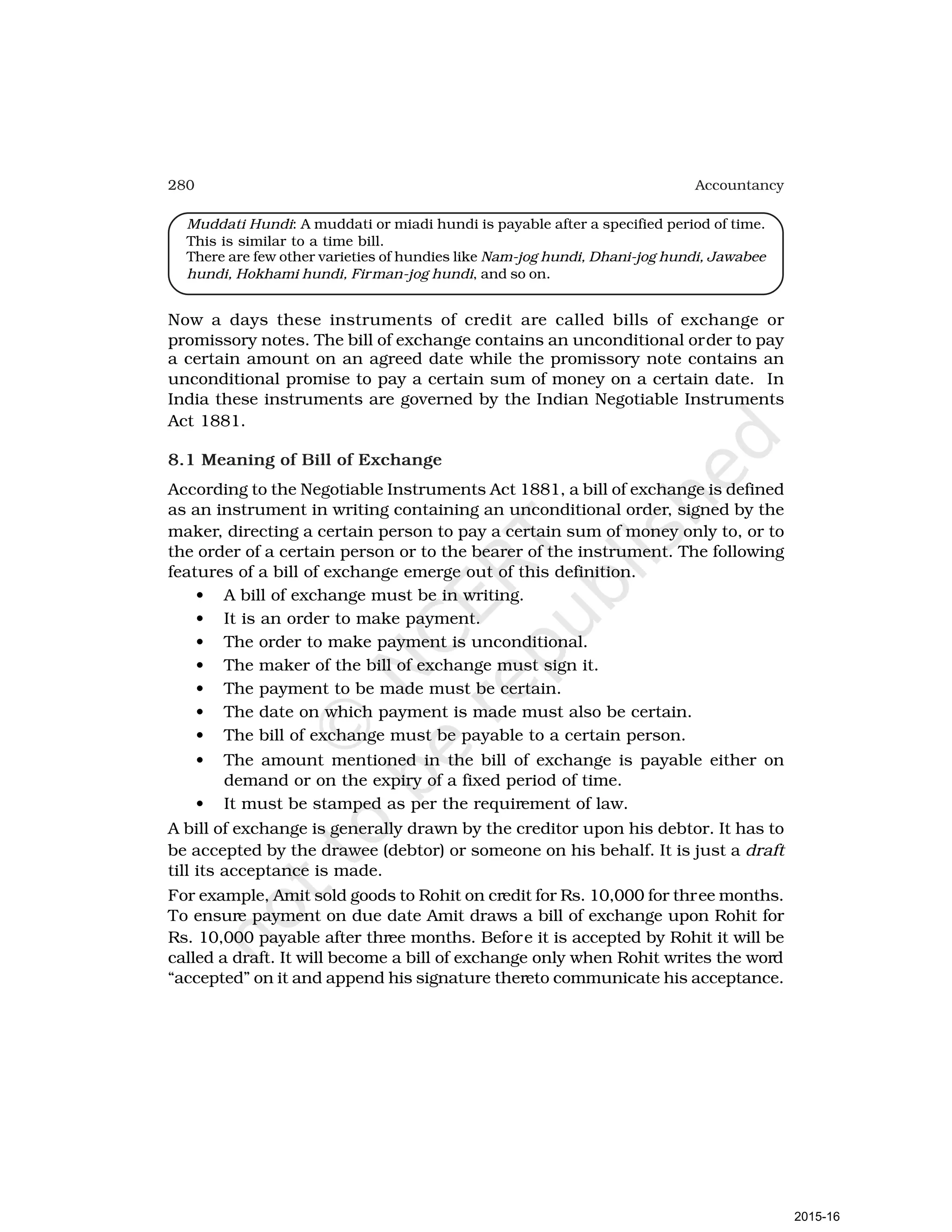 Bill of exchange | PDF