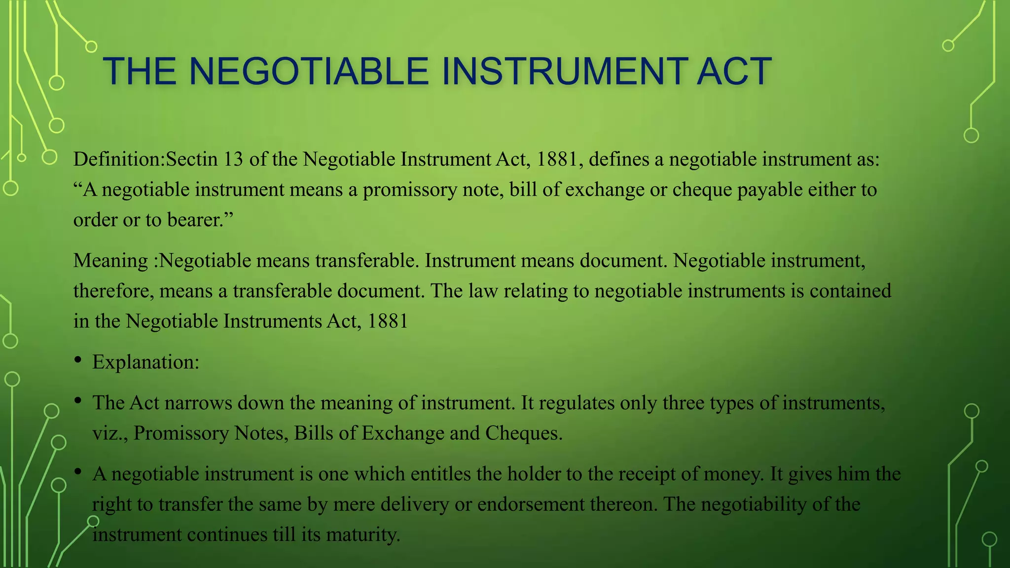 Bill of exchange | PPTX