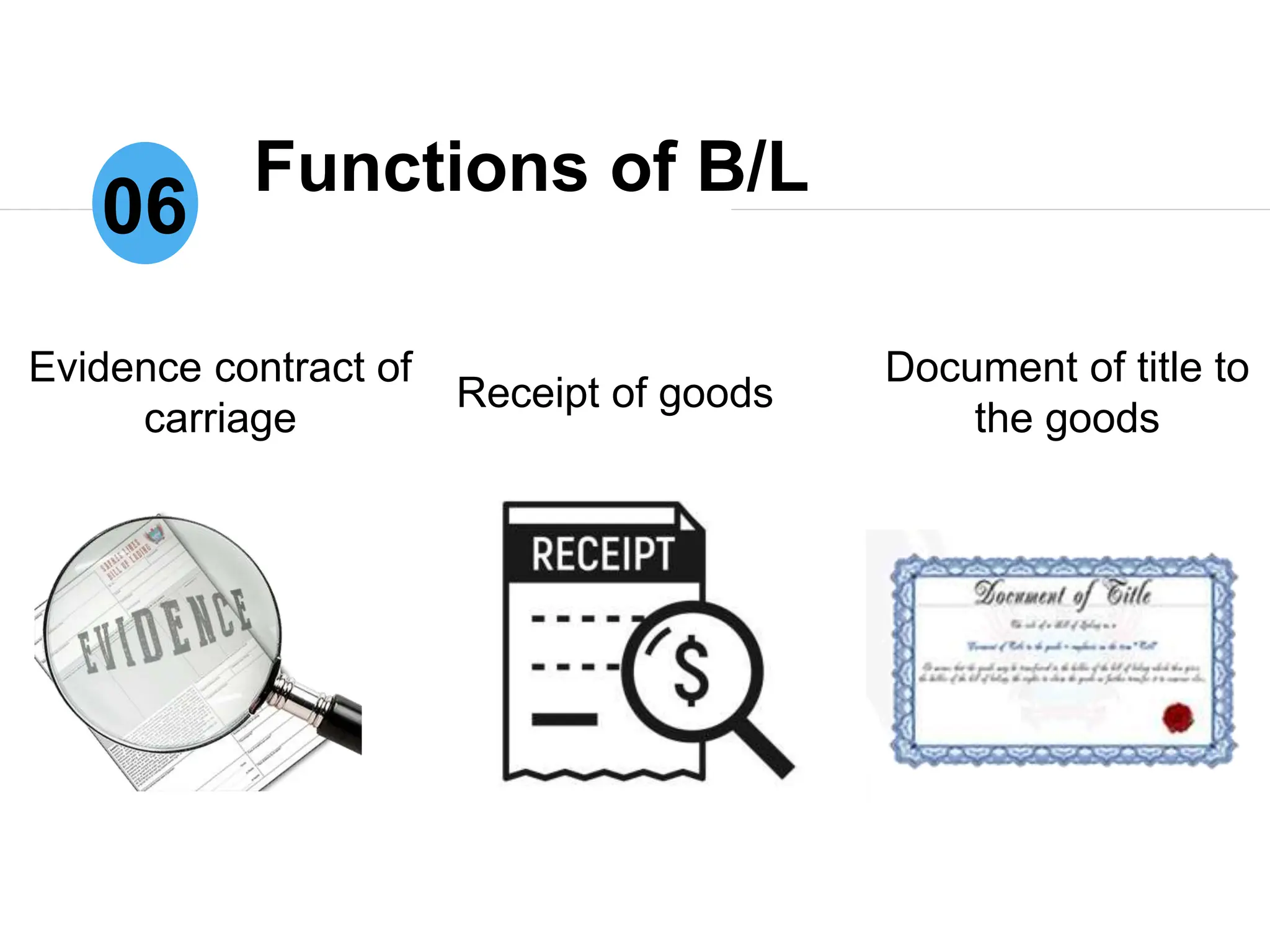 Bill of Lading transportaion how to read a bill | PPTX