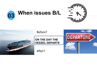 Bill of Lading transportaion how to read a bill | PPTX