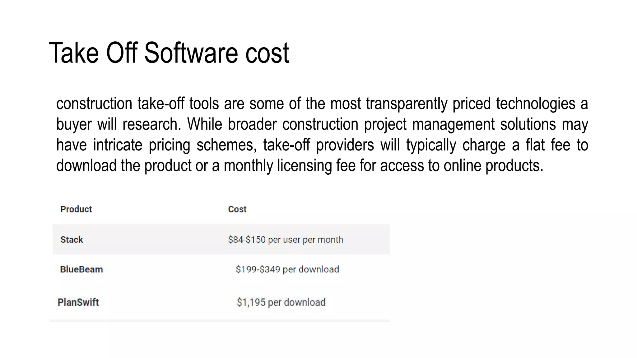 Bill of quantities | PPTX