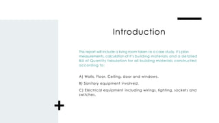 Bill of Quantity Tabulation | PDF | Home Appliances | Home & Garden