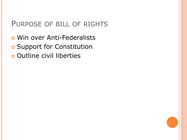Bill Of Rights | PPT