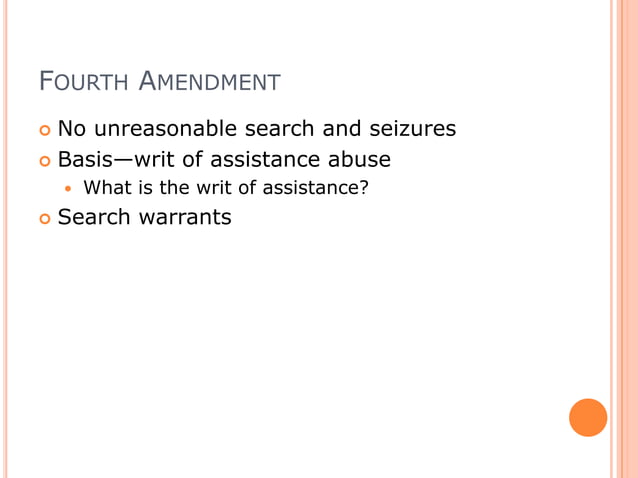 Bill Of Rights | PPTX