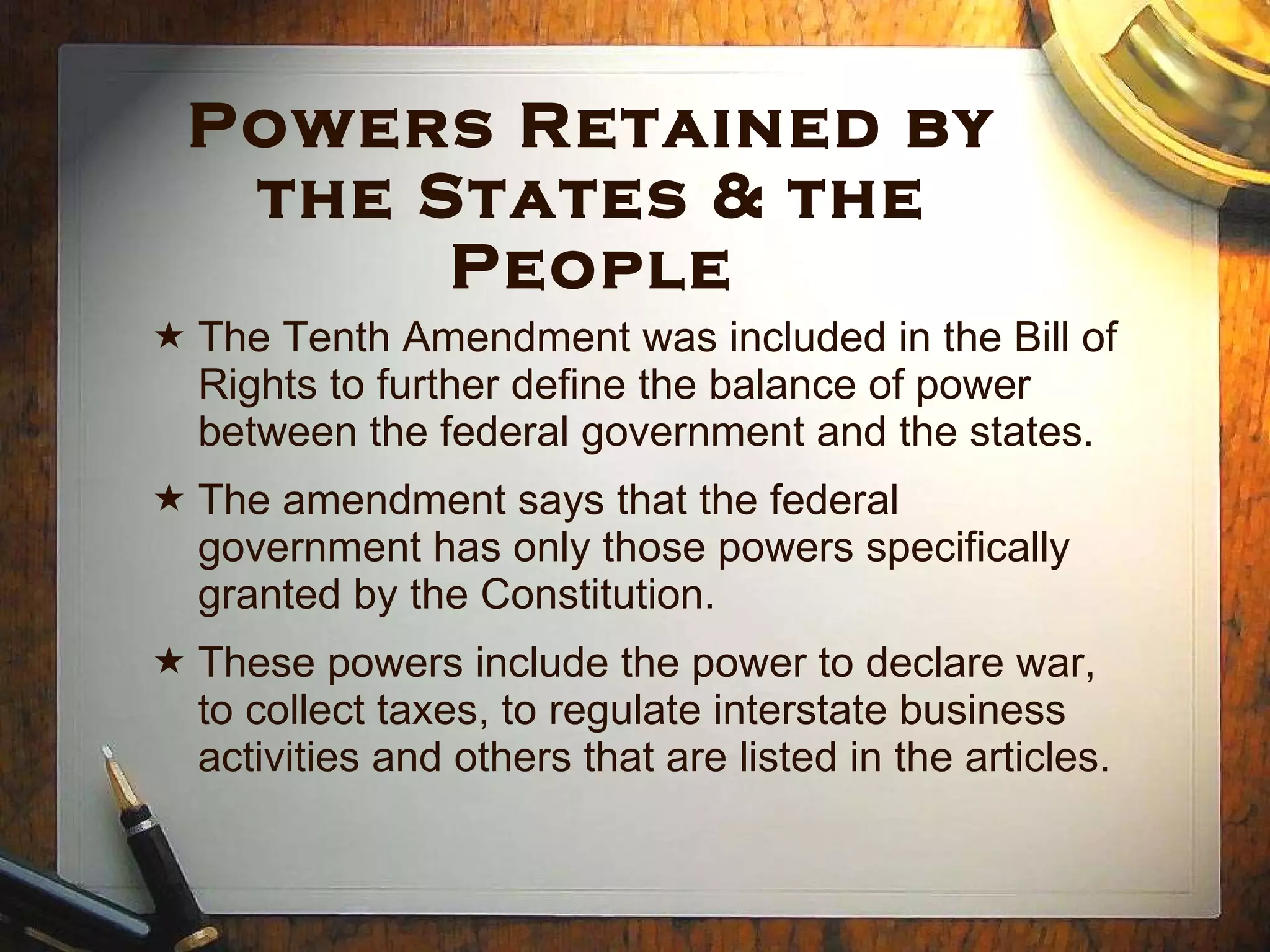 Bill of Rights | PPT
