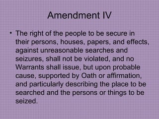 Bill Of Rights | PPT | Law