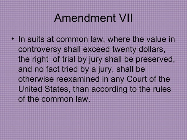 Bill Of Rights | PPT | Law