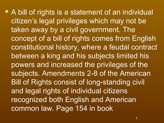 Bill of rights | PPT