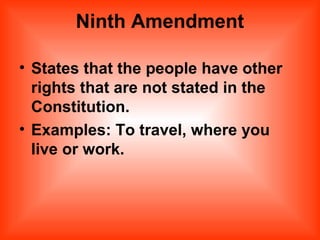 9th Amendment Double Jeopardy