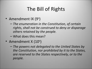 Bill of rights | PPT