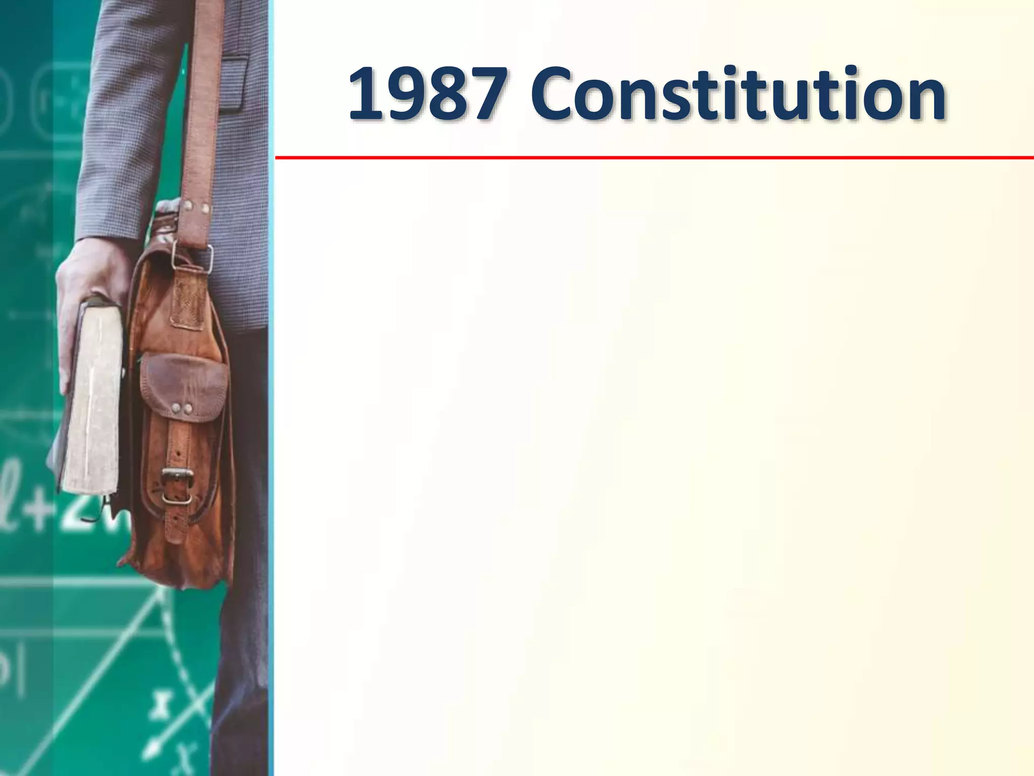 Bill of rights 1987 Constitution of the Philippines | PPTX