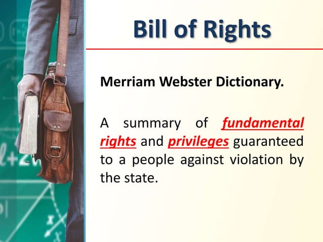 Bill of rights 1987 Constitution of the Philippines | PPTX