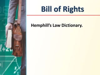 Bill of rights 1987 Constitution of the Philippines | PPTX