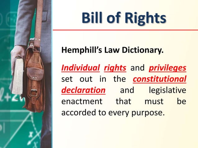 Bill of rights 1987 Constitution of the Philippines | PPTX