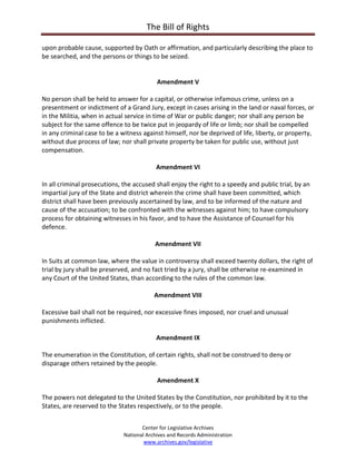 Bill of rights | PDF | Political Issues & policy | Politics