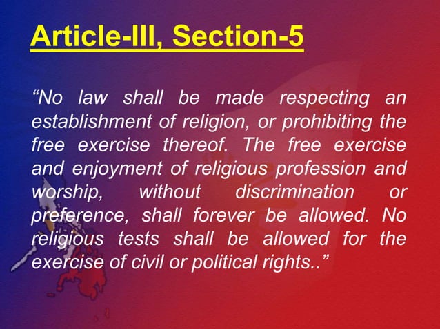 Bill of rights article iii; section 3 to 6 | PPTX | Law