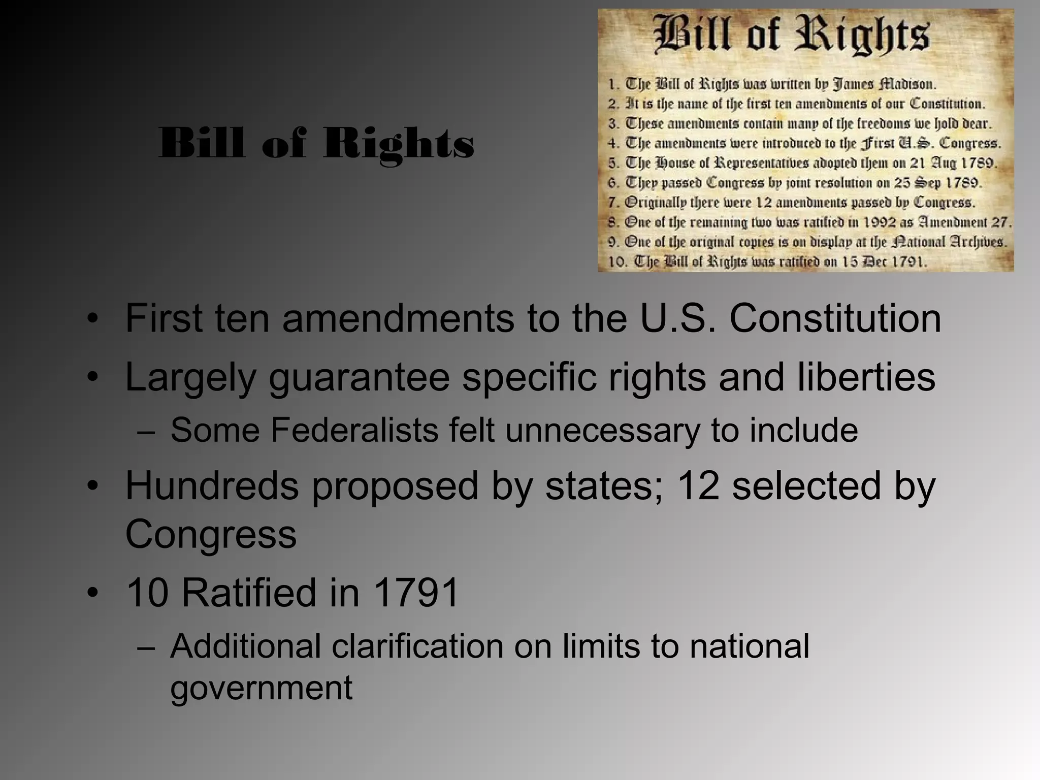 Bill of rights | PPT
