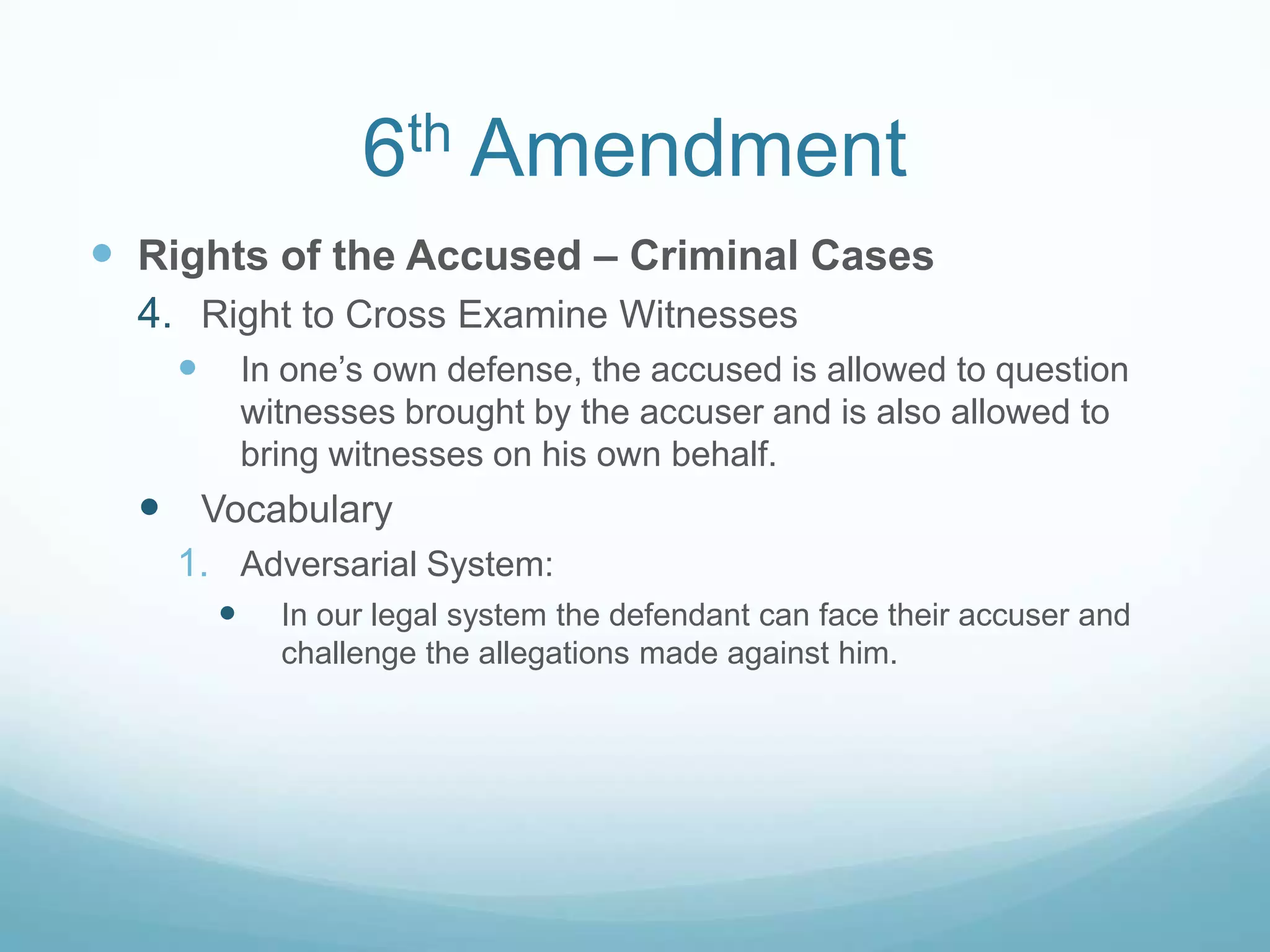 The Bill of Rights | PPTX | Law