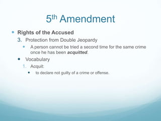 The Bill of Rights | PPT