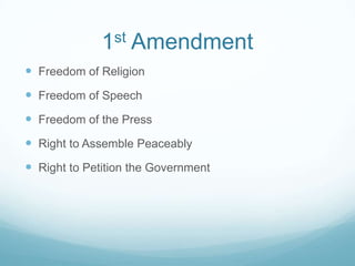 The Bill of Rights | PPT
