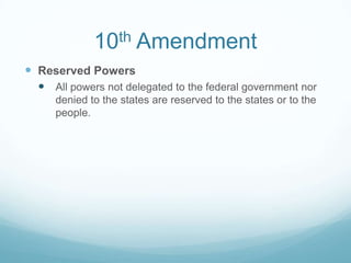 The Bill of Rights | PPT
