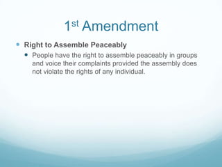 The Bill of Rights | PPT