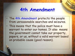 Bill of rights 22/powerpoint | PPT