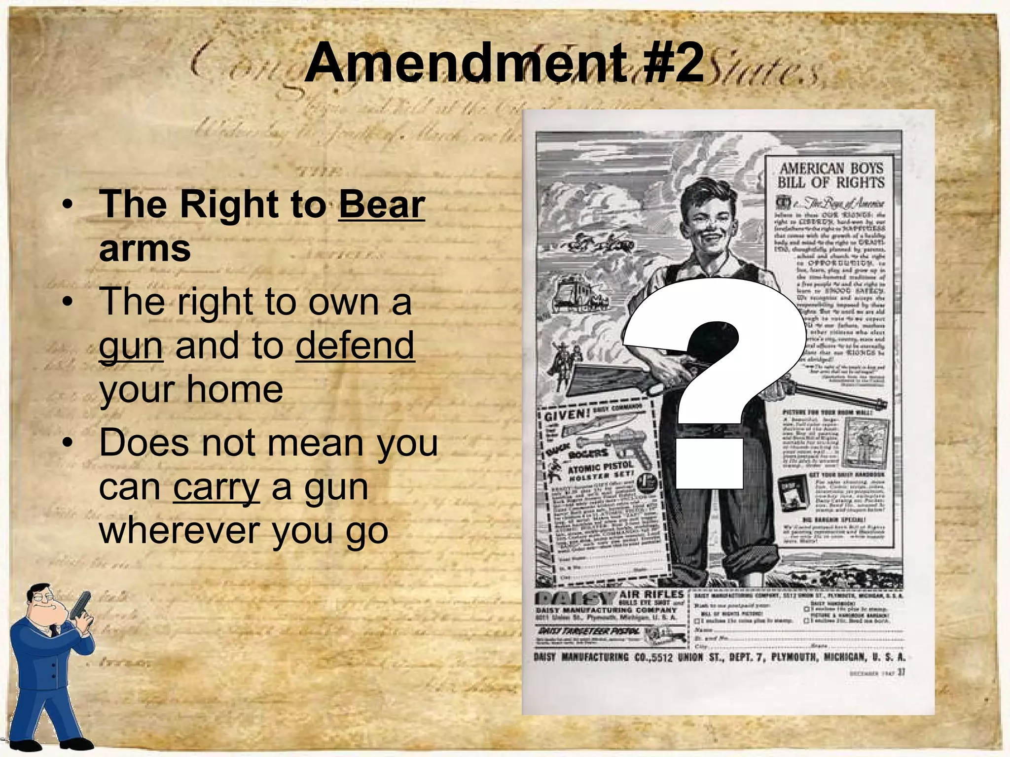 Bill of rights fill in 08 | PPT
