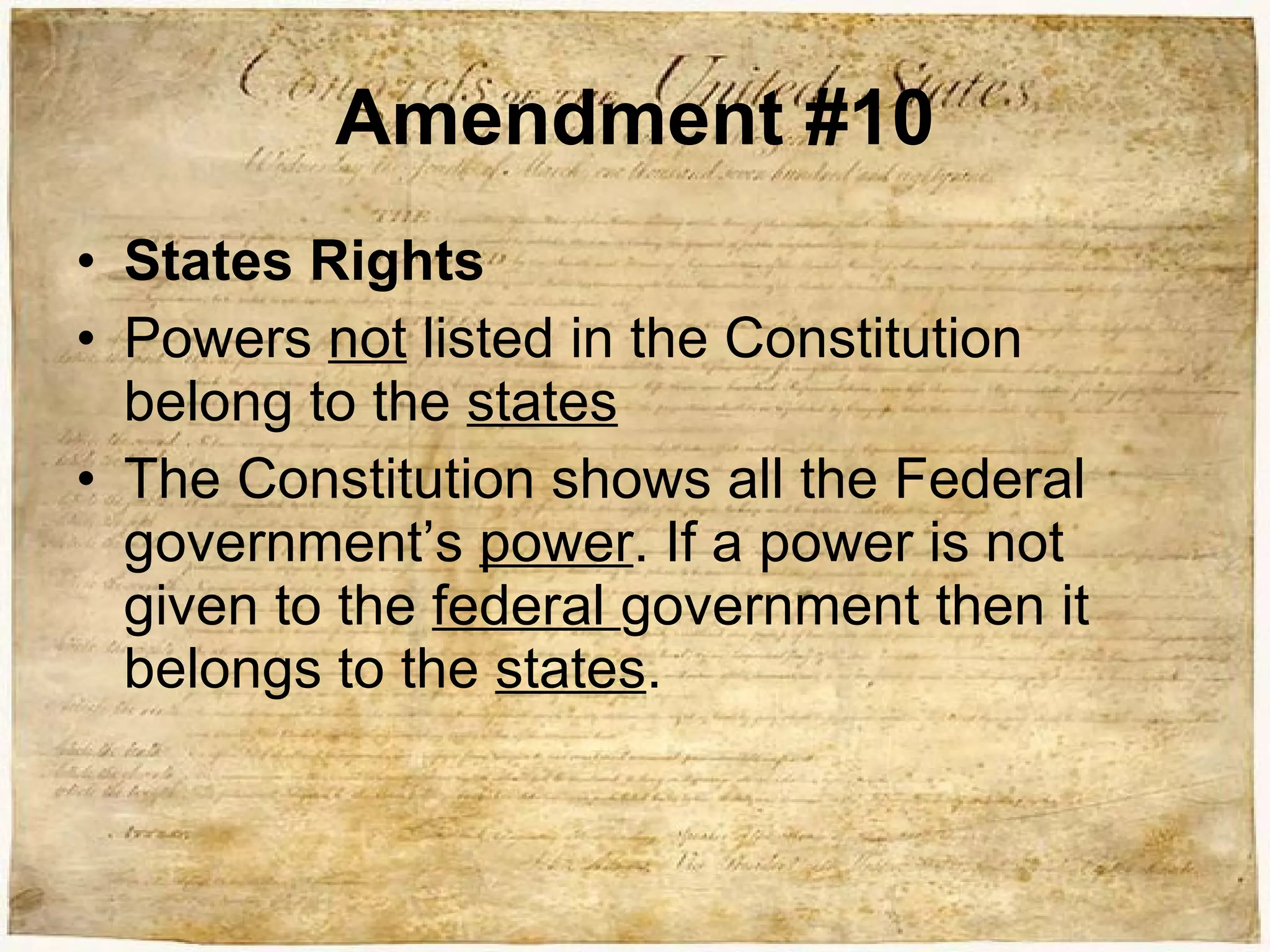 Bill of rights fill in 08 | PPT