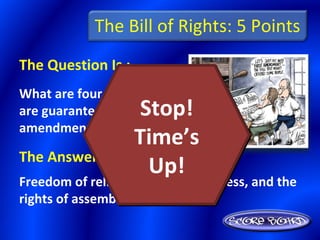 Bill of Rights Jeopardy | PPT