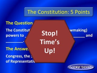Bill of Rights Jeopardy | PPT
