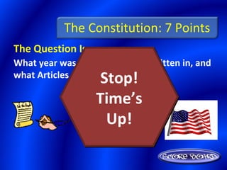 Bill of Rights Jeopardy | PPT