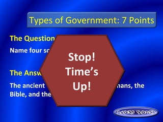 Bill of Rights Jeopardy | PPT